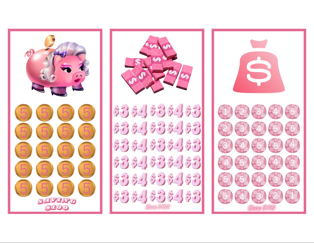 The Bougee Pig Savings Challenge - Etsy