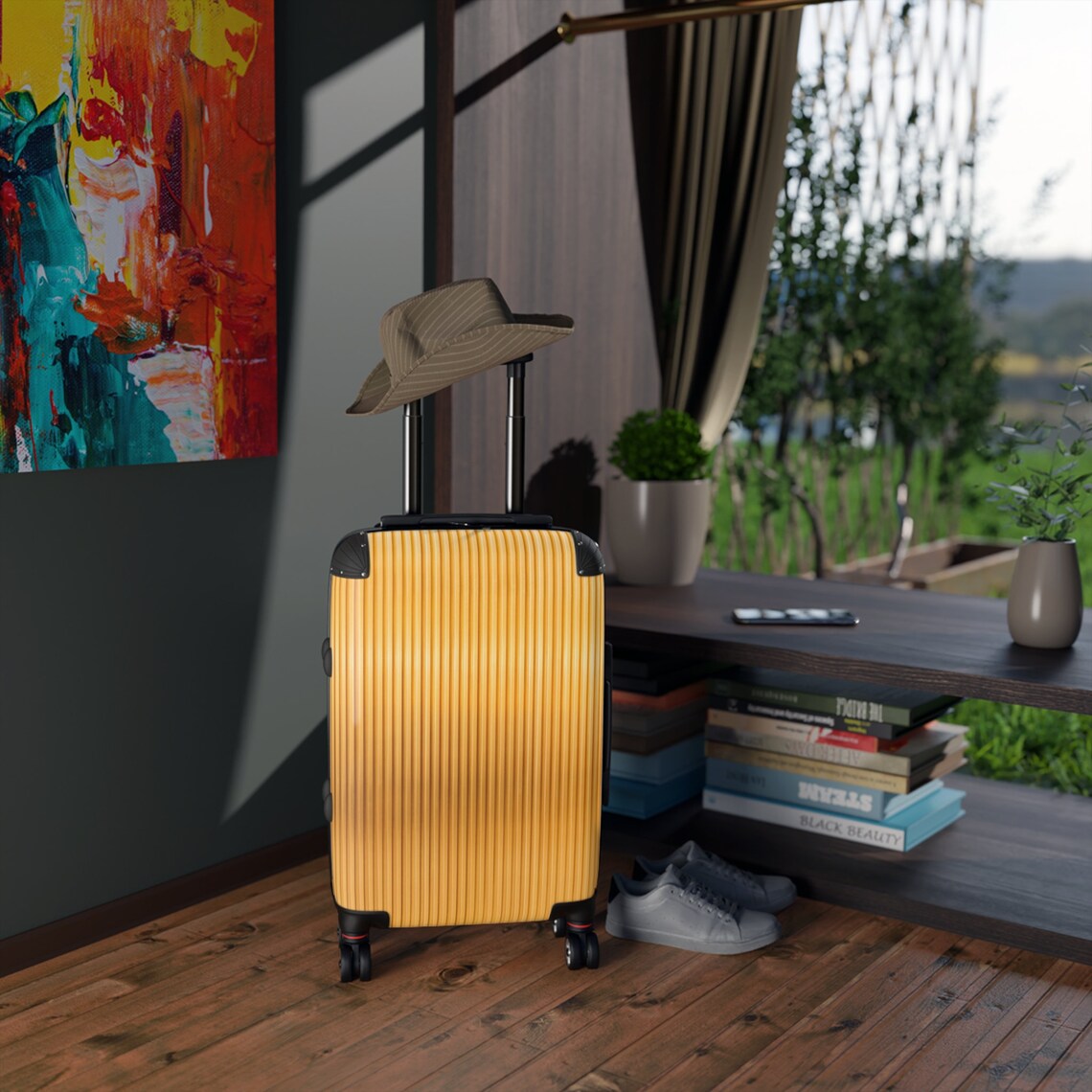 Small Compact Lightweight Carry-on Luggage With Wheels 360 Degree ...