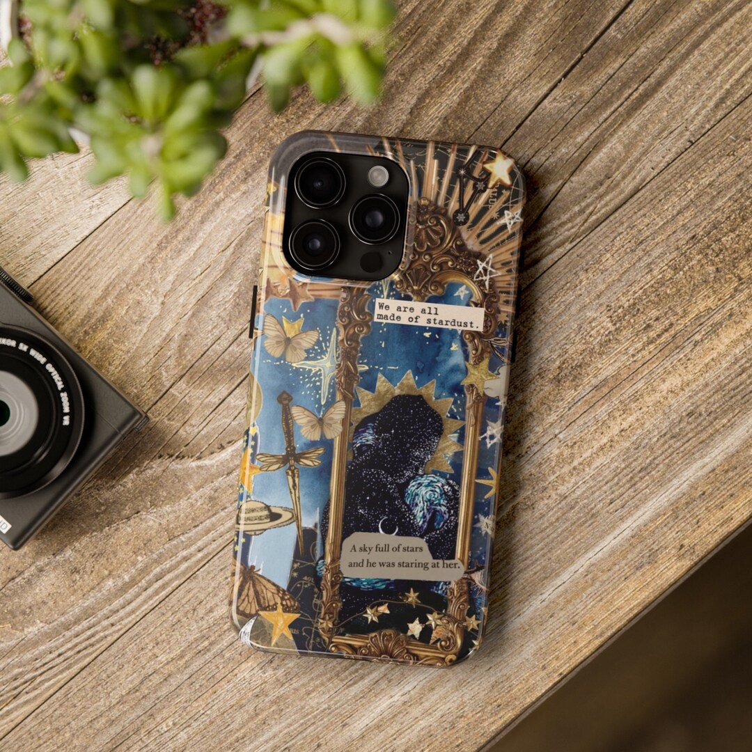 Celestial Stars Collage Phone Case for iPhone 15 14 13 12 11 Pro Max ...