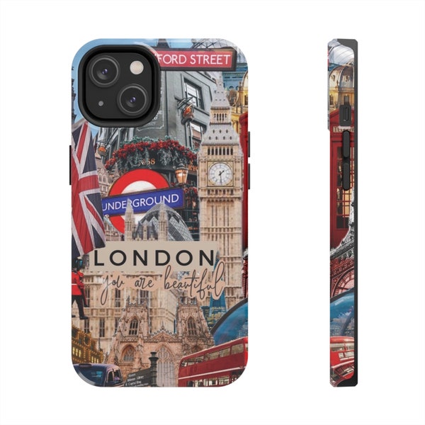 Aesthetic London Collage Phone Case - Etsy UK