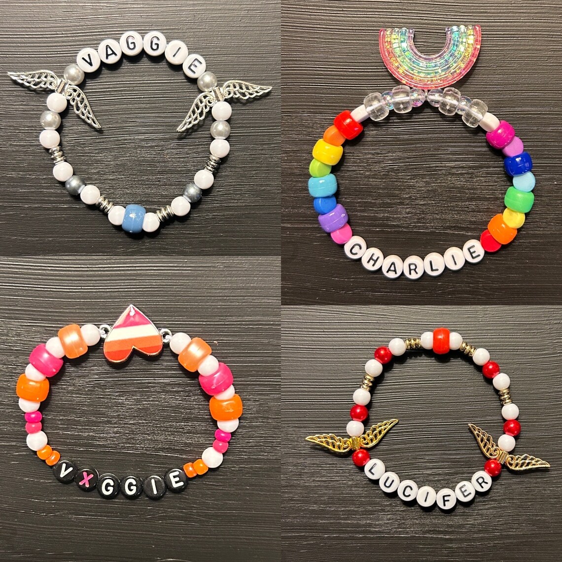 Hazbin Hotel Bracelets - Custom/made to Order - Etsy
