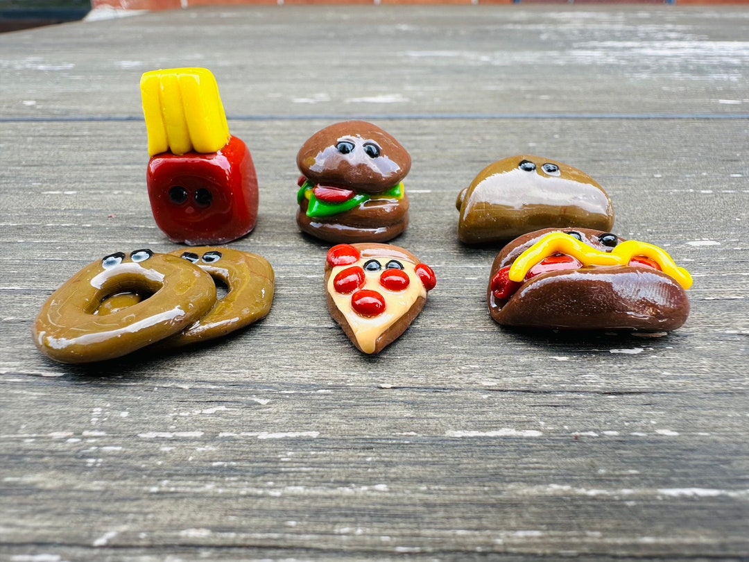 Fast Food Desk Buddies Cute Handmade Clay Miniature Aesthetic Room ...