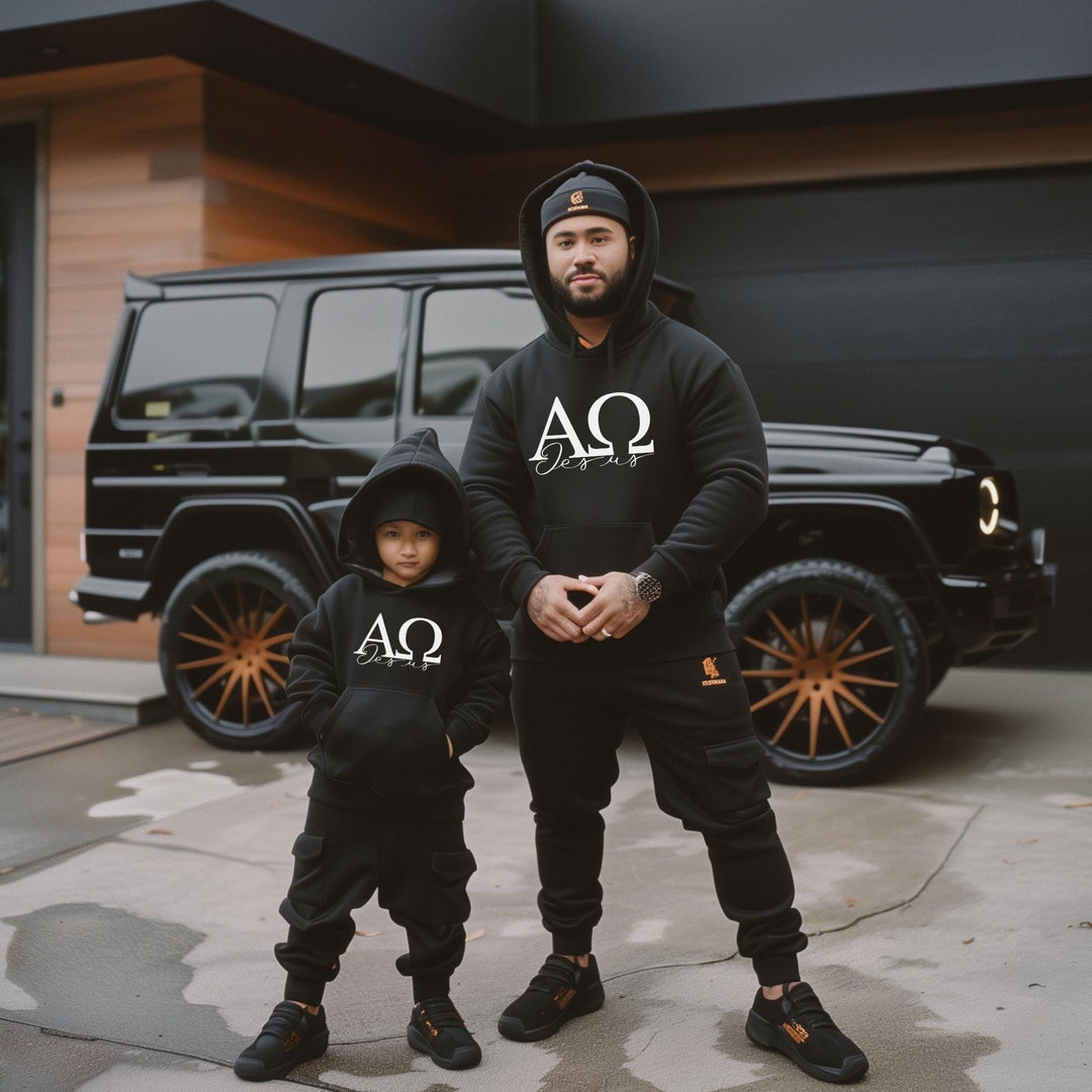 Alpha and Omega Hoodie. Matching Hoodie. Hoodies for Teenagers. Kids ...