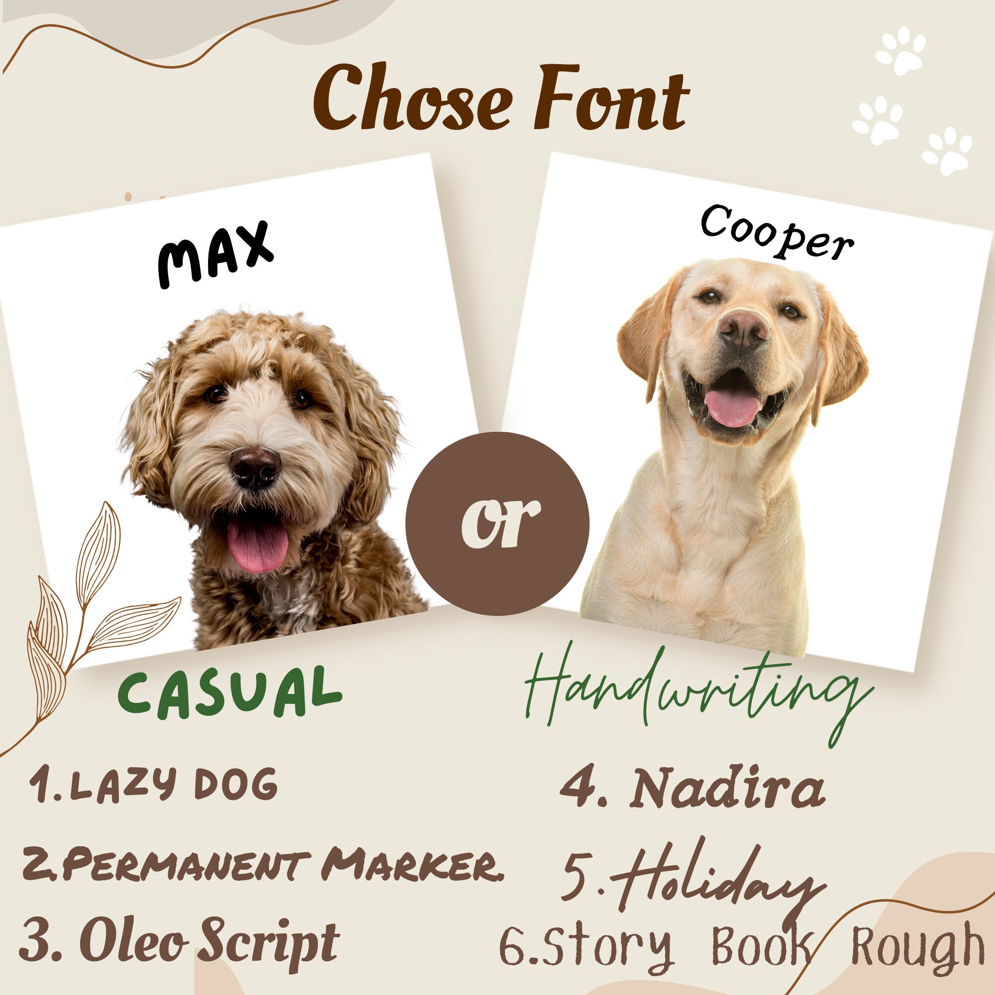 Modern Poster Custom Cat Custom Dog Using Pet Photo Portrait Custom Pet ...