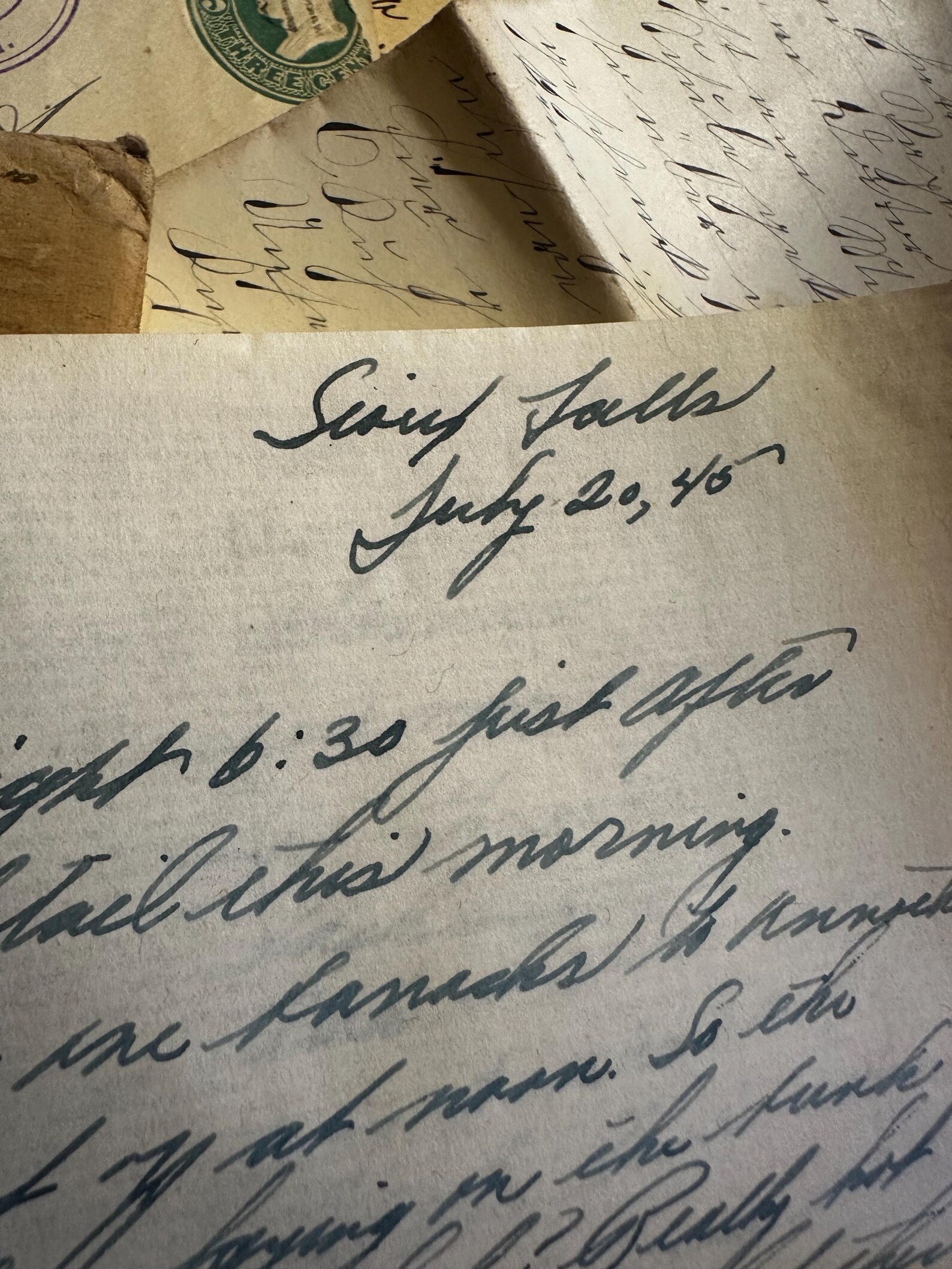 Authentic Vintage Handwritten Letters, Vintage Documents, Junk Journal ...
