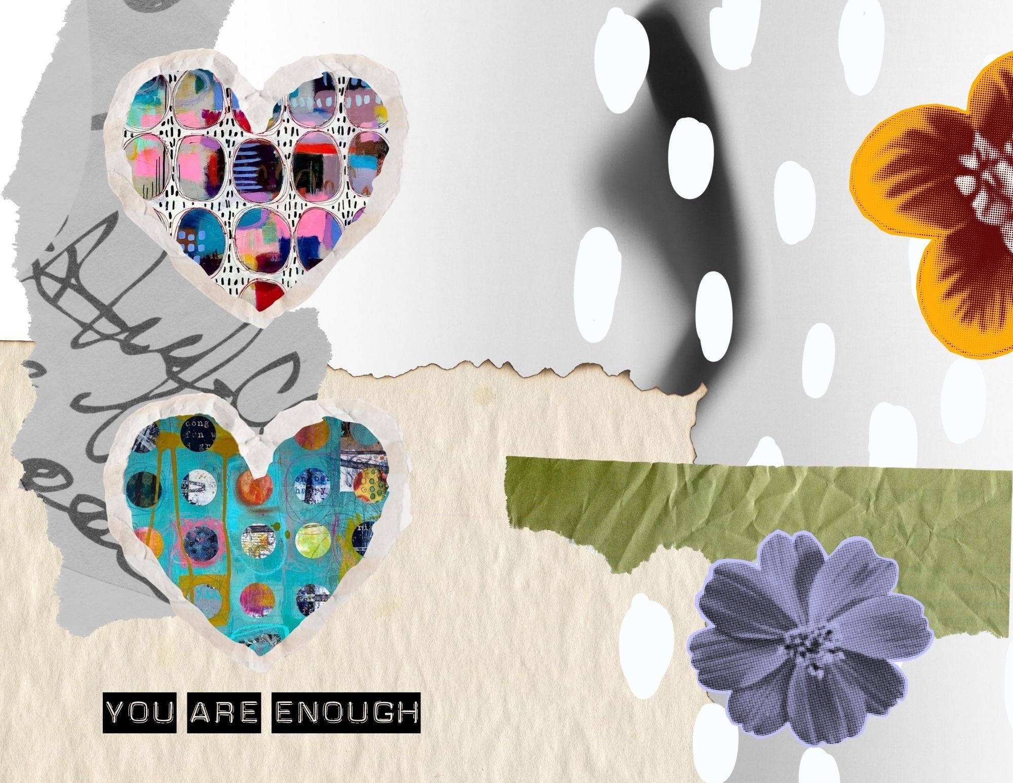 Digital Collage Printable. Collage Elements, Junk Journal Pages ...