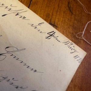 Authentic Vintage Handwritten Letters, Vintage Documents, Junk Journal ...