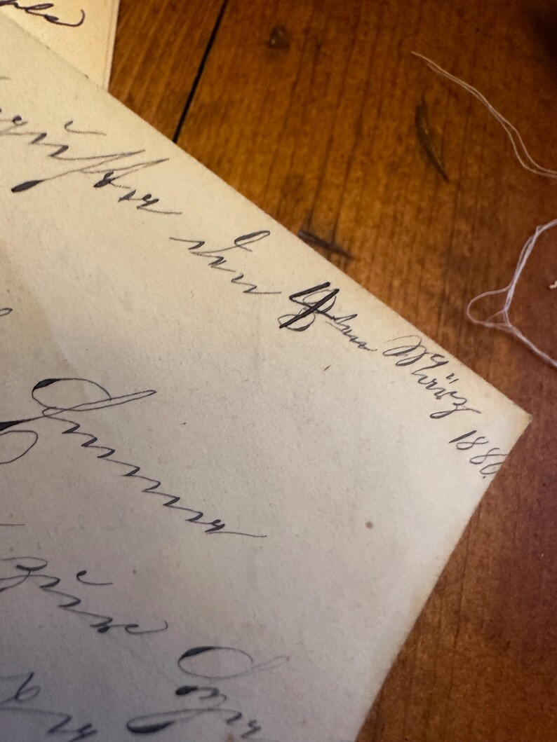 Authentic Vintage Handwritten Letters, Vintage Documents, Junk Journal ...