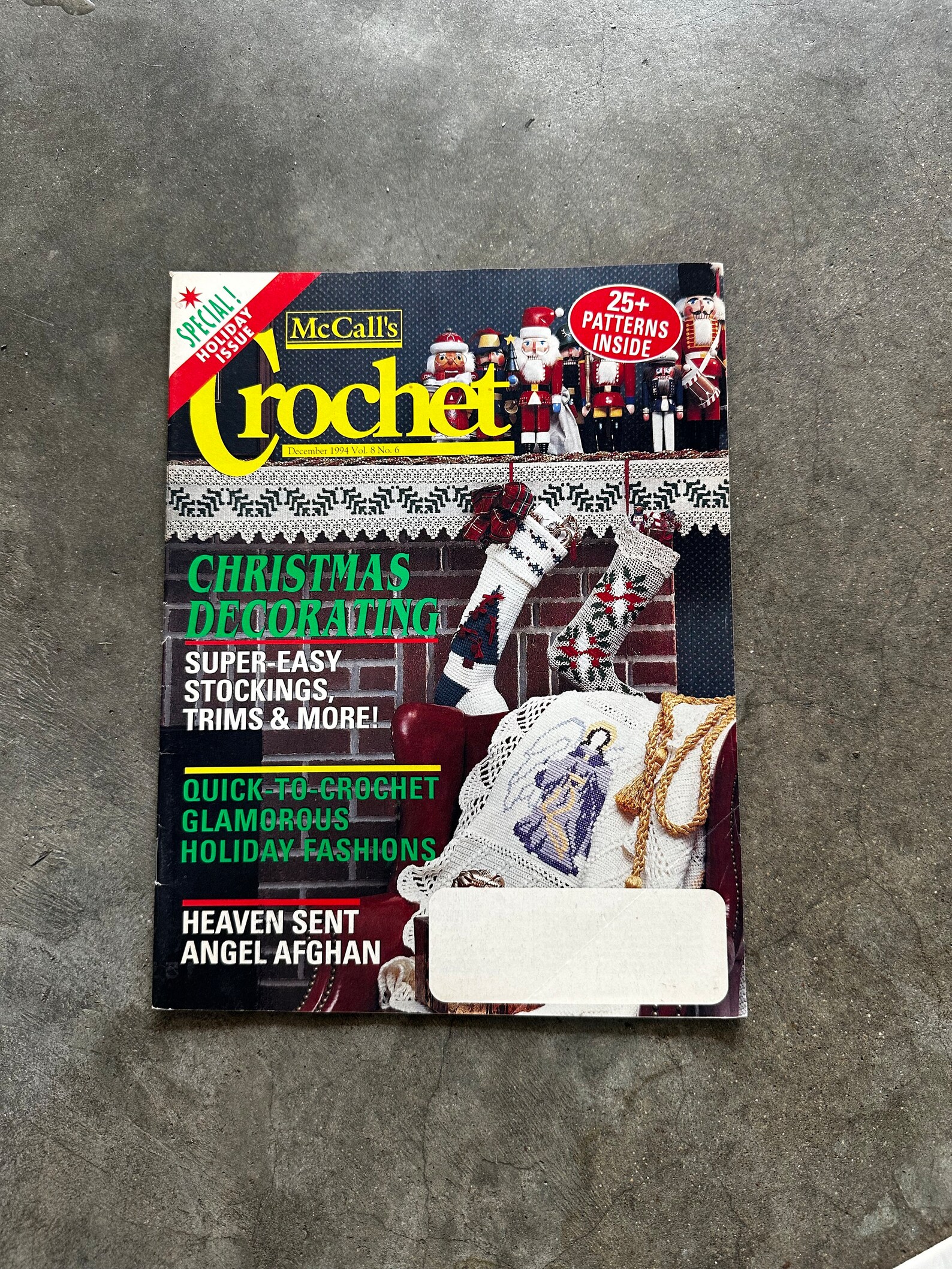 Mccall's Crochet Patterns Magazine, Vintage Magazine, Junk Journal ...