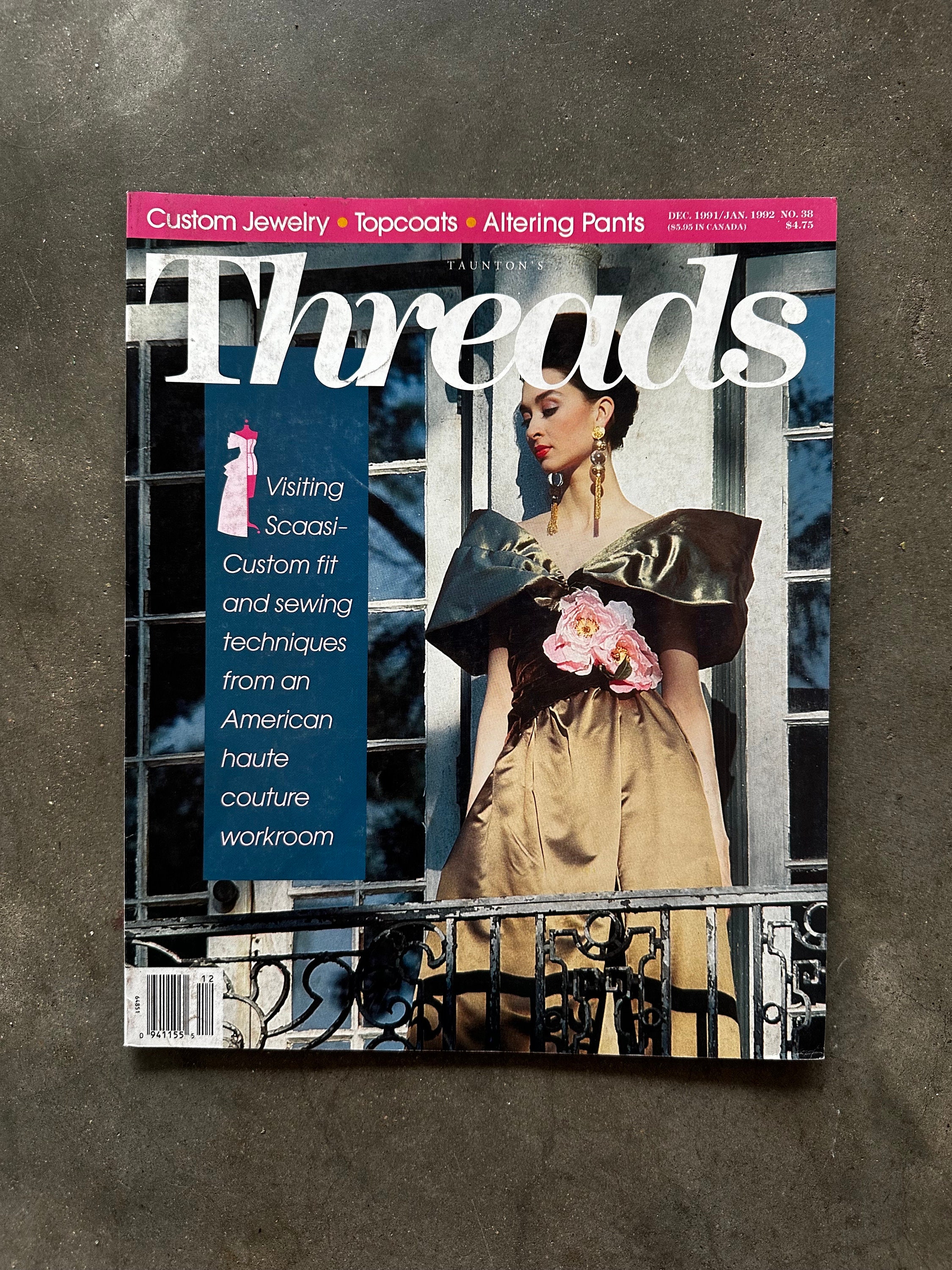 Vintage Threads Magazine, Craft Magazine, Vintage Magazine, Junk ...