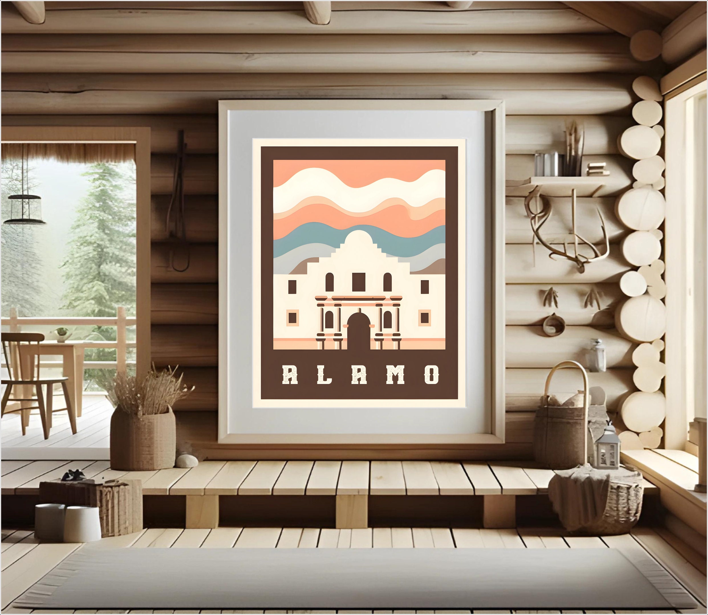 Alamo Poster Digital Download - Etsy