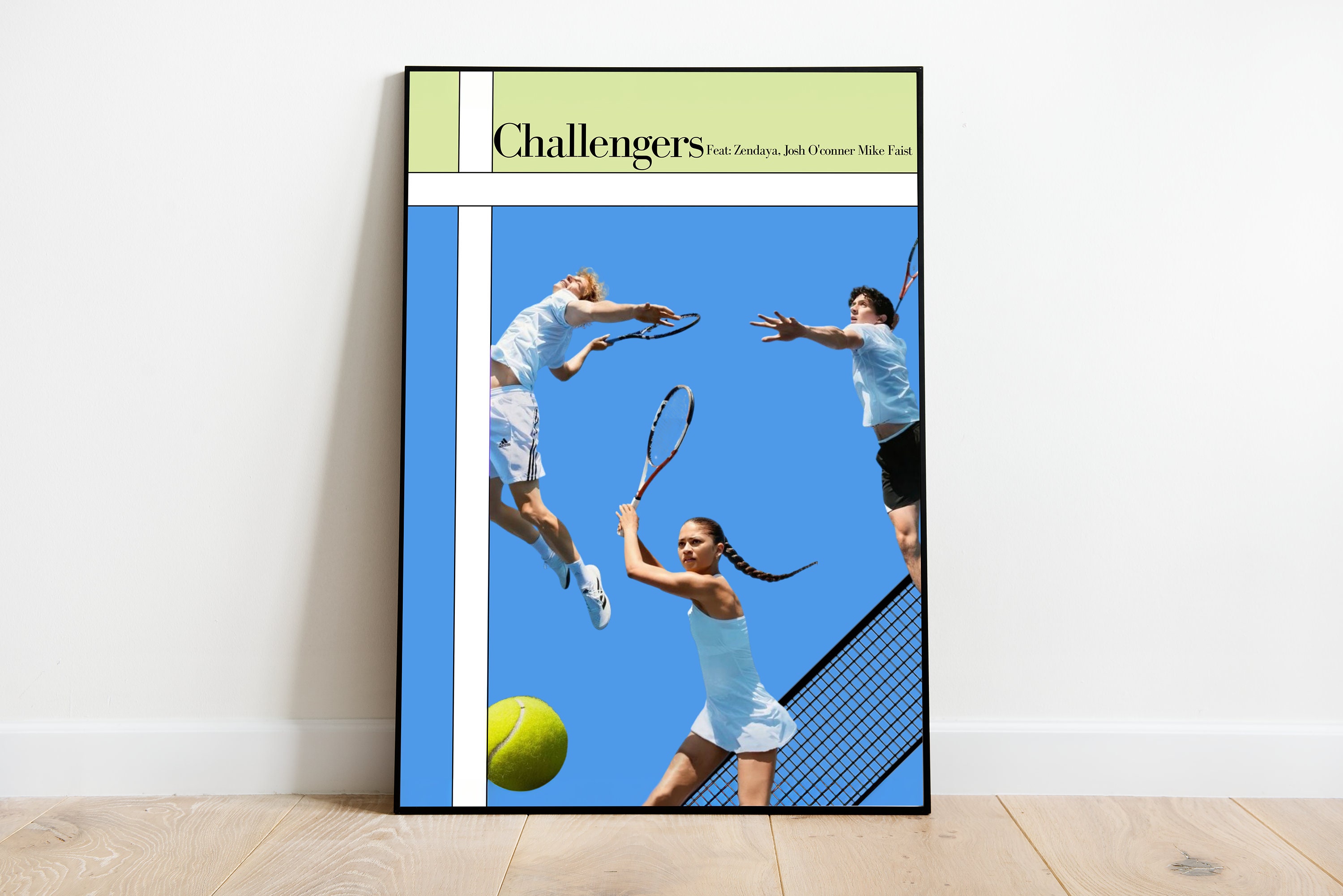 Challengers Movie Poster | Zendaya Poster | Movie Poster | Challnegers ...