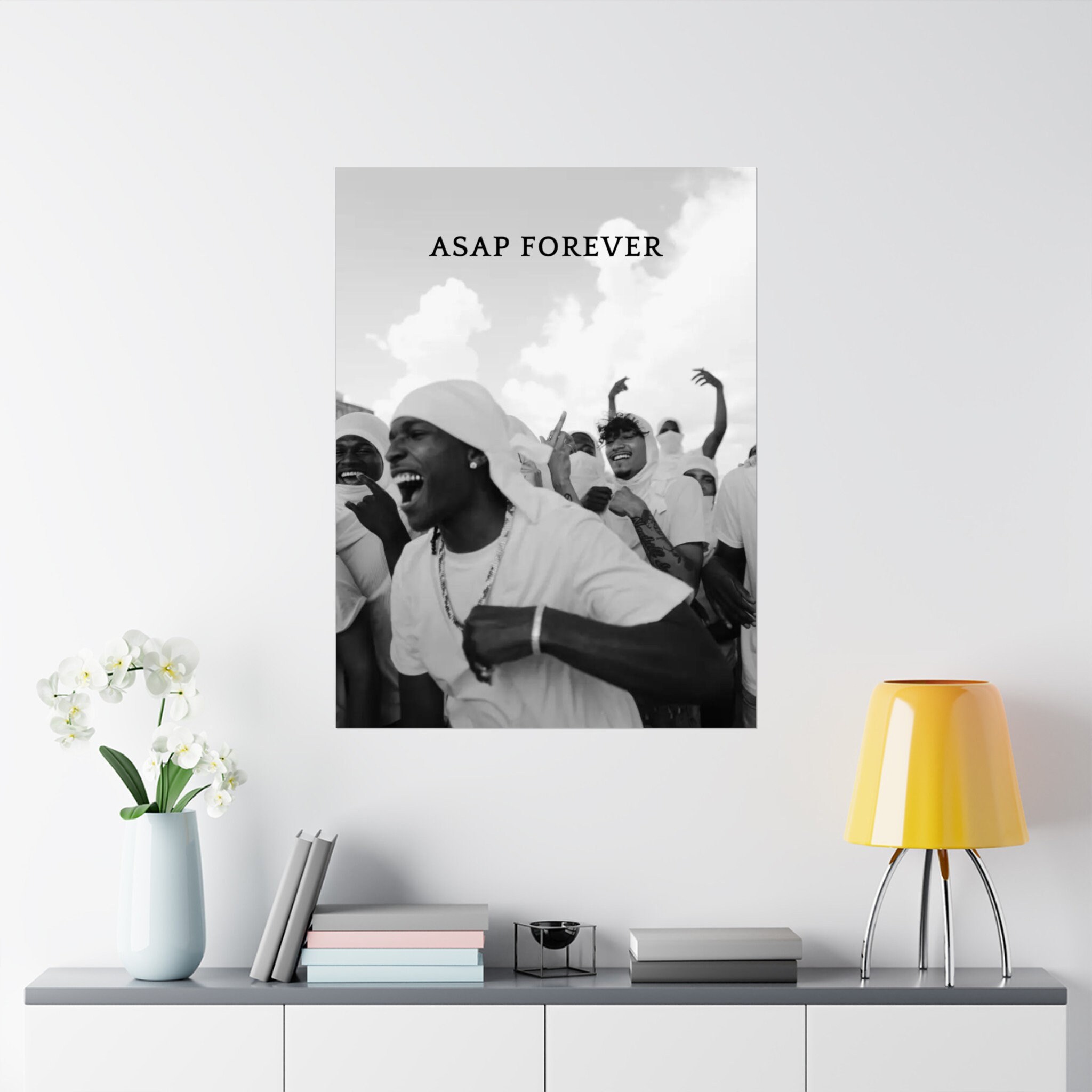 Asap Forever Print Asap Rocky Prints Live Love ASAP Poster Rap Poster ...