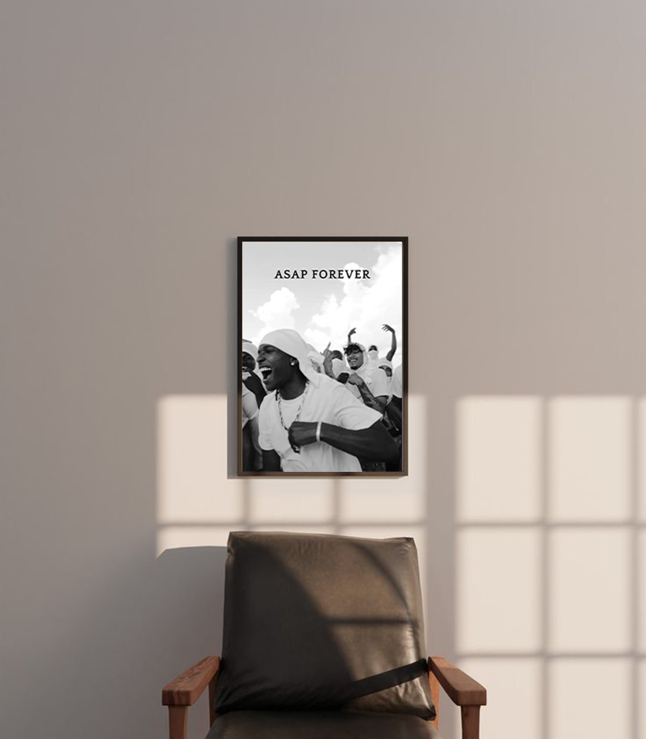 Asap Forever Print Asap Rocky Prints Live Love ASAP Poster Rap Poster ...