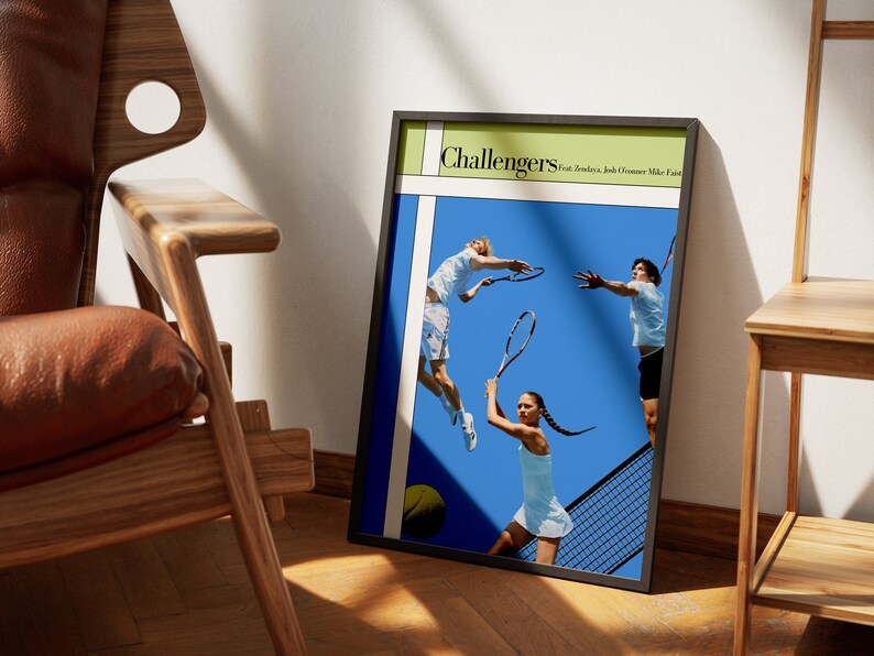 Challengers Movie Poster | Zendaya Poster | Movie Poster | Challnegers ...