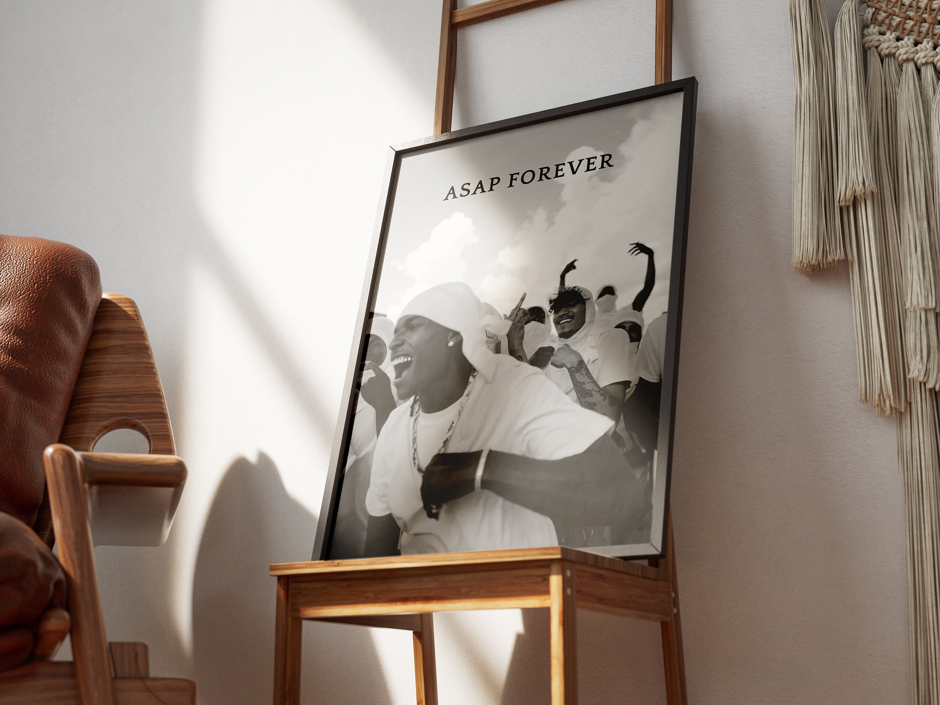 Asap Forever Print Asap Rocky Prints Live Love ASAP Poster Rap Poster ...