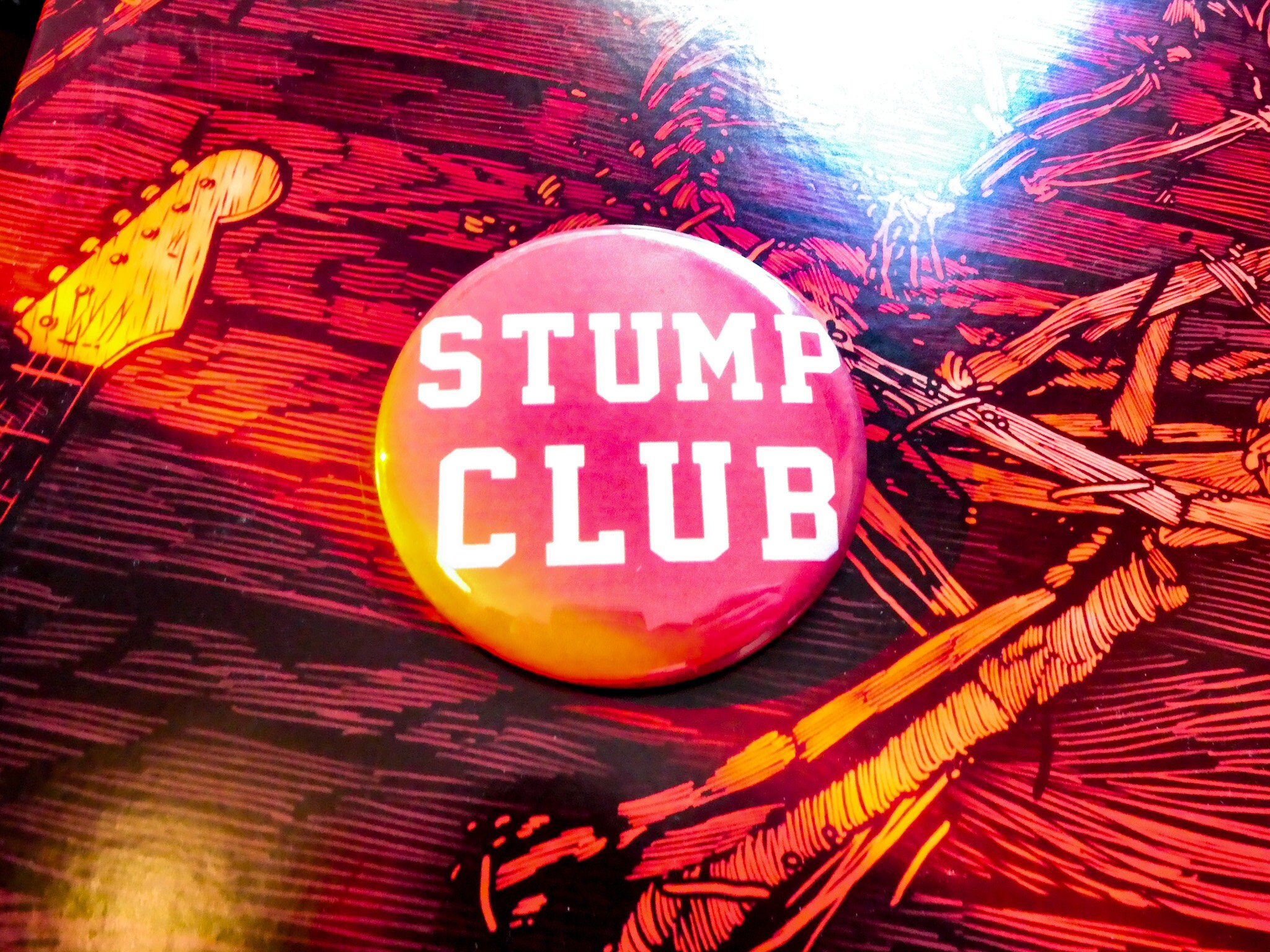 Stump Club - Patrick Stump Fall Out Boy - 2.5" Button Badge - Etsy
