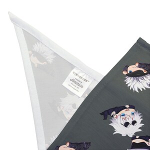 Gojo Satoru Dog Bandana, Gift for Anime Lovers, Chibi Gojo Satoru, Gojo ...