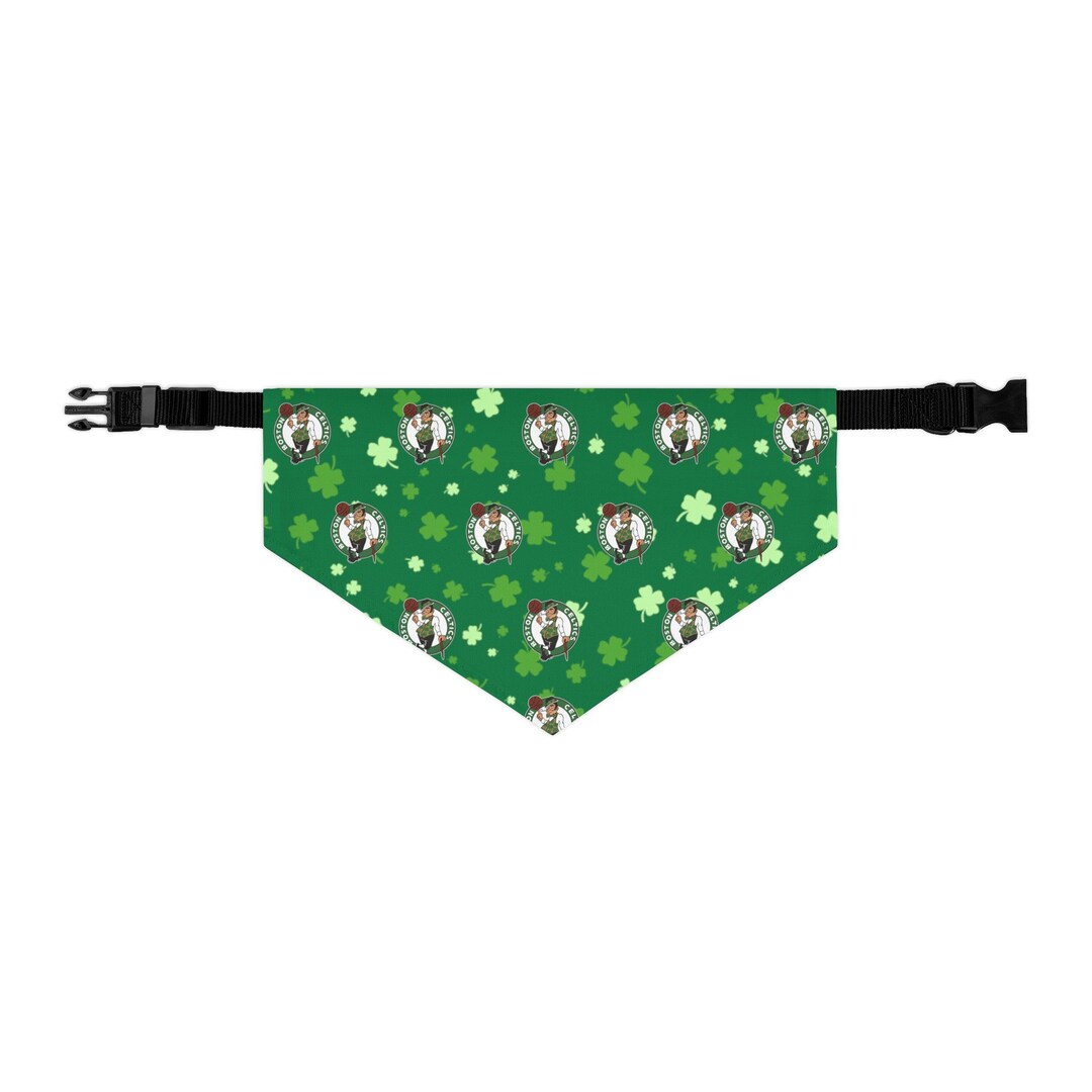 Boston Celtics Bandana Collar, Dog Bandanna Collar, Boston Celtics, Pet ...