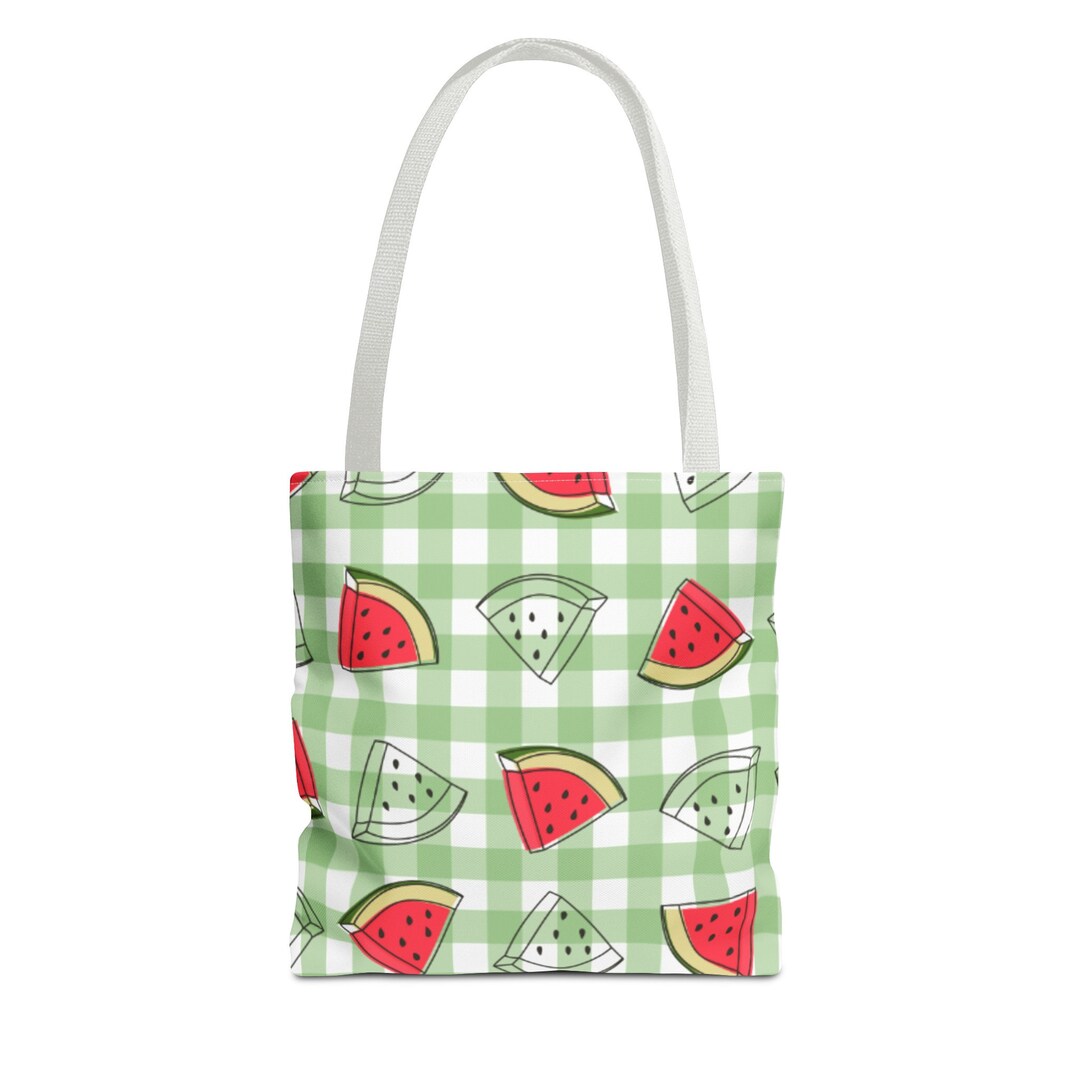 Watermelon Tote Bag, Watermelon Lover, Beach Bag, Summer Tote, Travel ...
