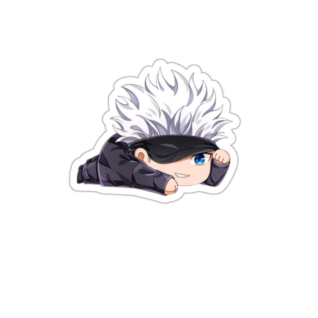 Gojo Satoru Sticker, Gift for Anime Lovers, Gojo Badass Sticker, Anime ...