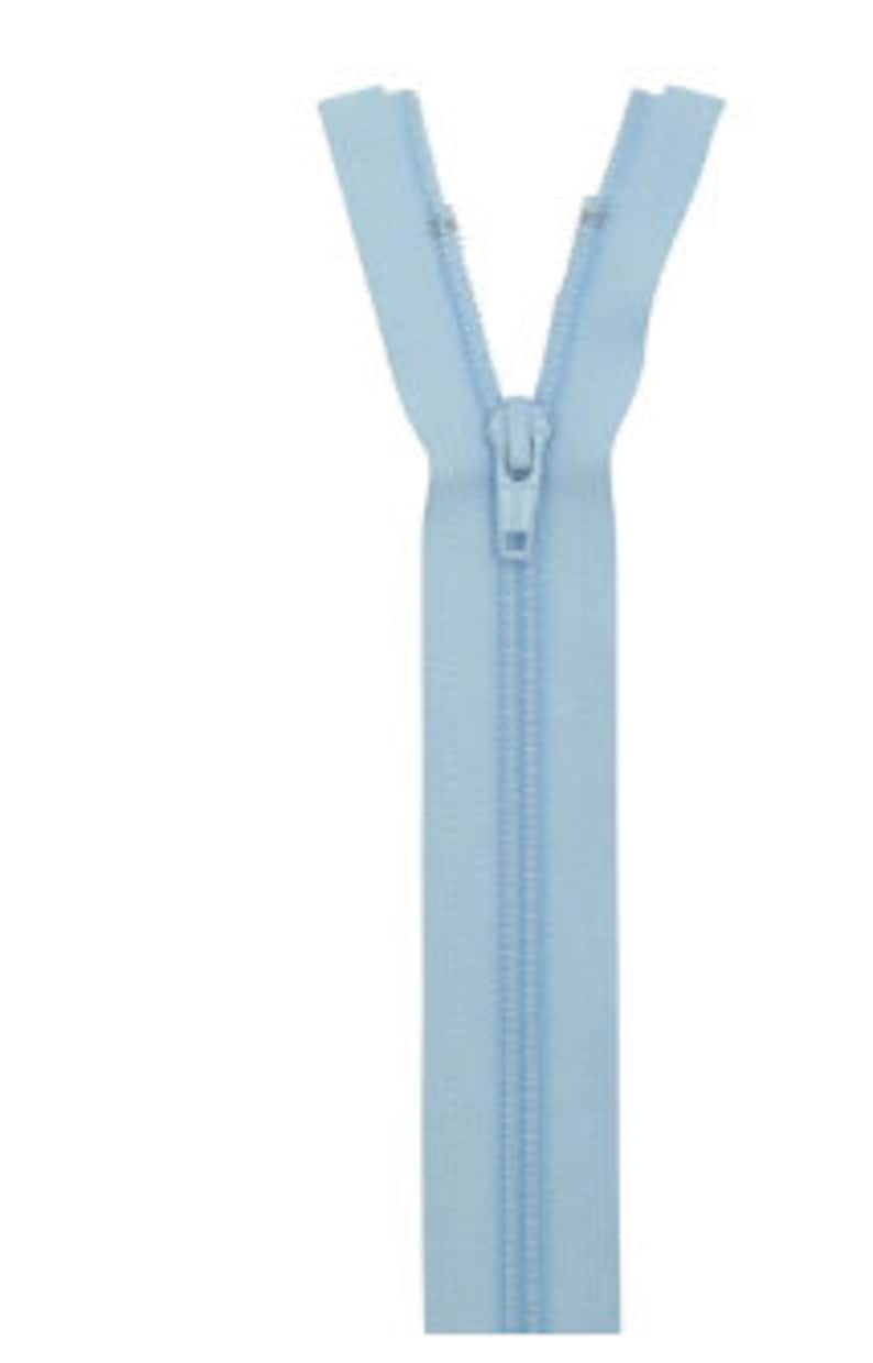 YKK Nylon Jacket Coil Separating Zipper 24 Inch Light Blue - Etsy UK