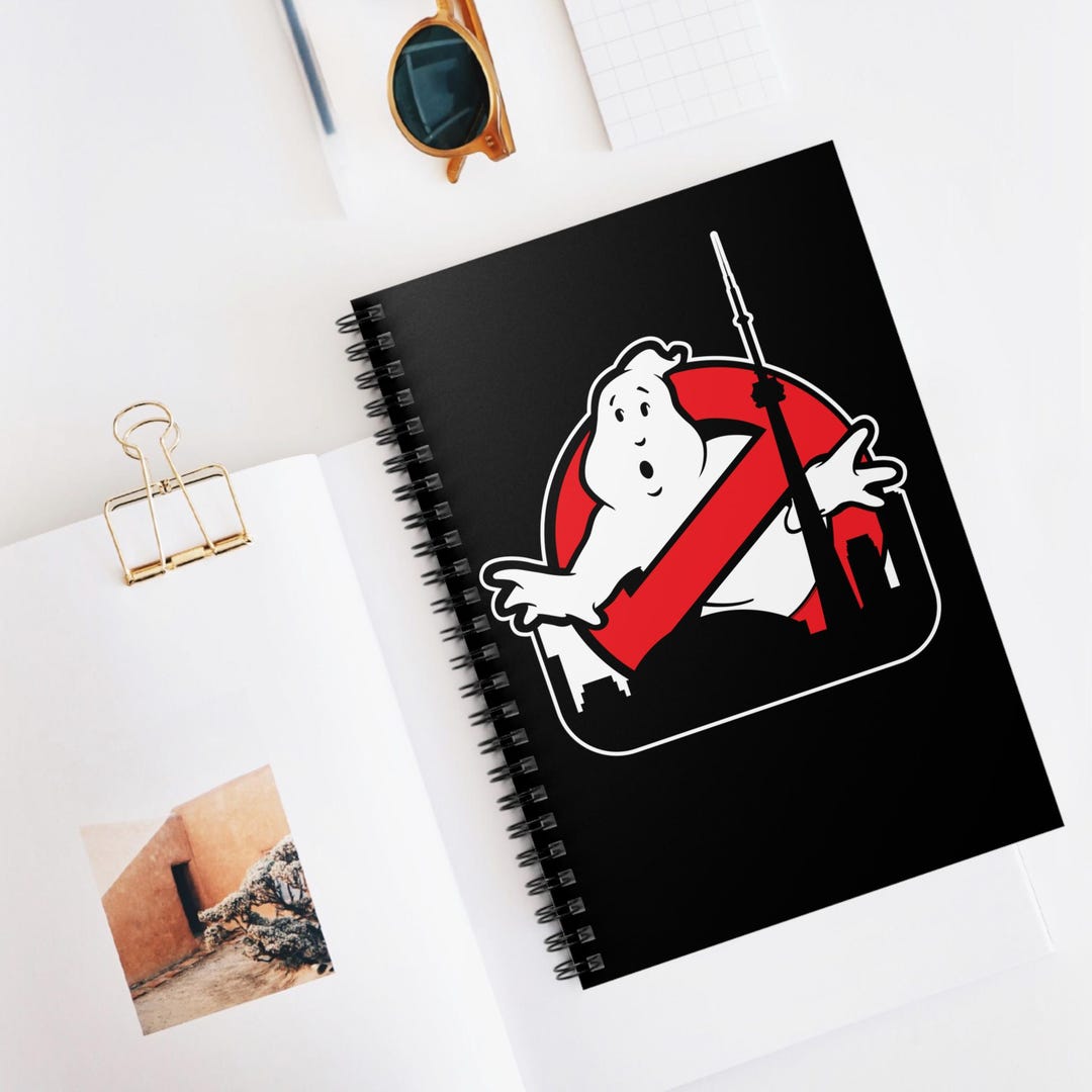 Toronto Ghostbusters [LOGO] Spiral Notebook - Ruled Line - Etsy
