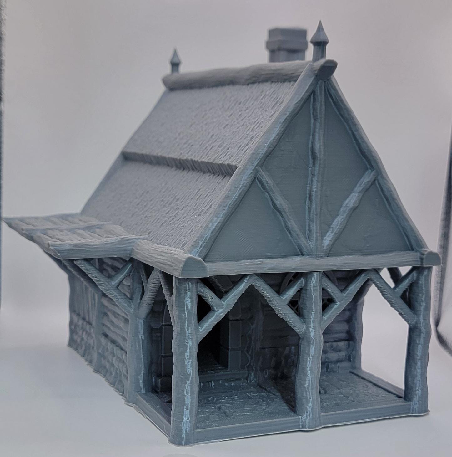 Medieval Peasant Houses Set of 3 3D Printed Terrain D&D Pathfinder ...