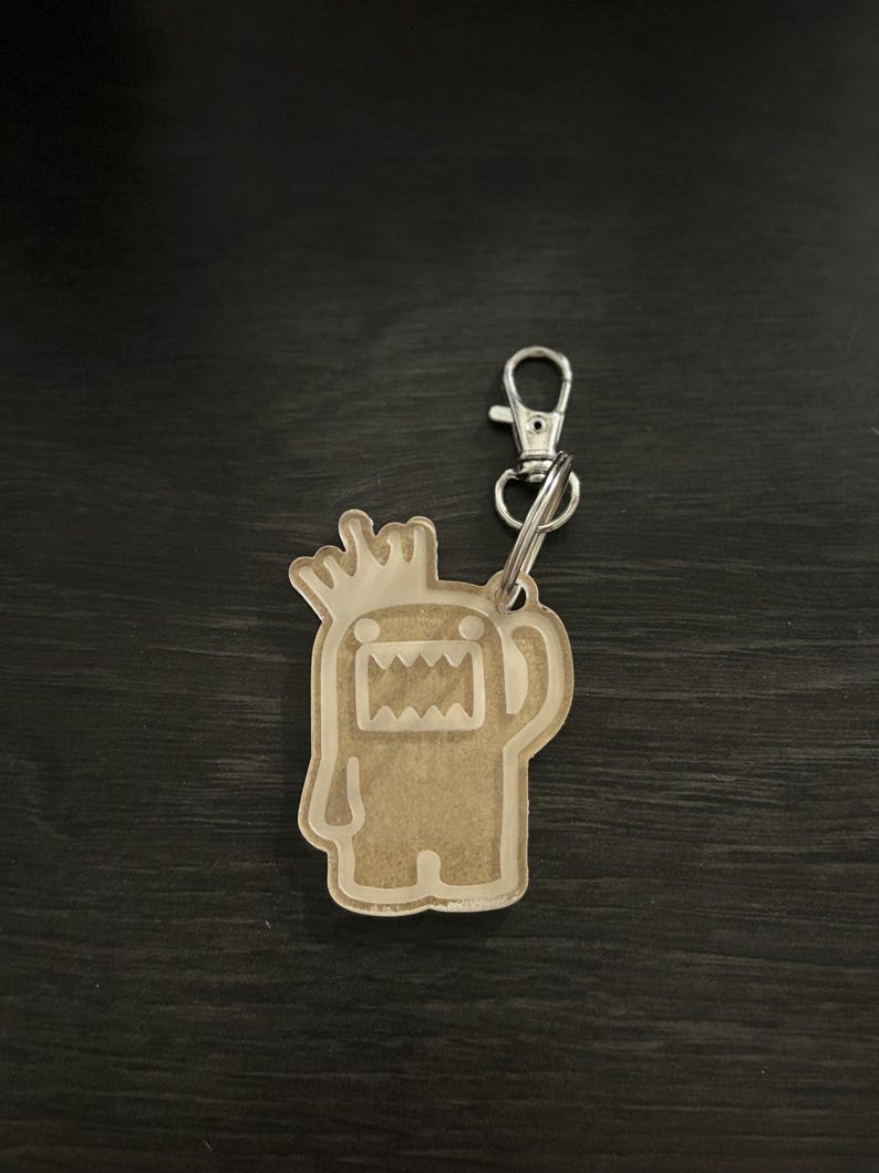 Crown Domo Keychain - Etsy