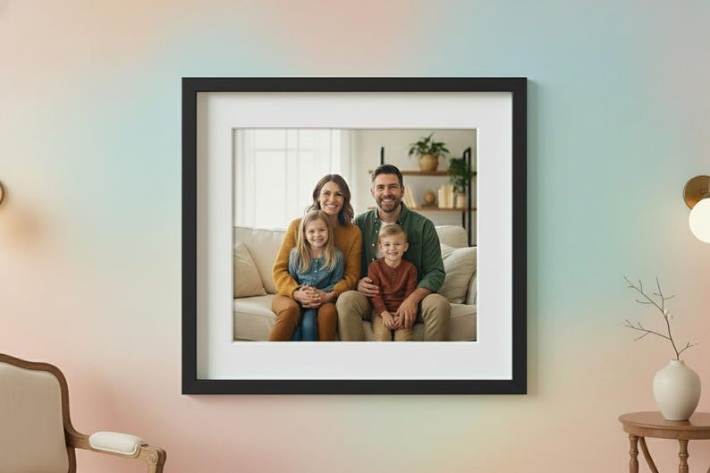 12-piece Square Gallery Wall Frame Set – Modern Photo Collage Frames - Etsy
