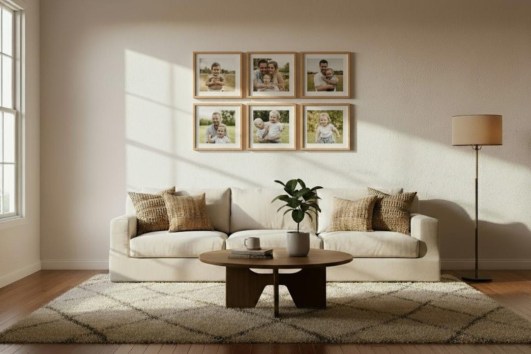 6-piece Gallery Wall Frame Set – Photo Collage Frames, Modern Picture ...