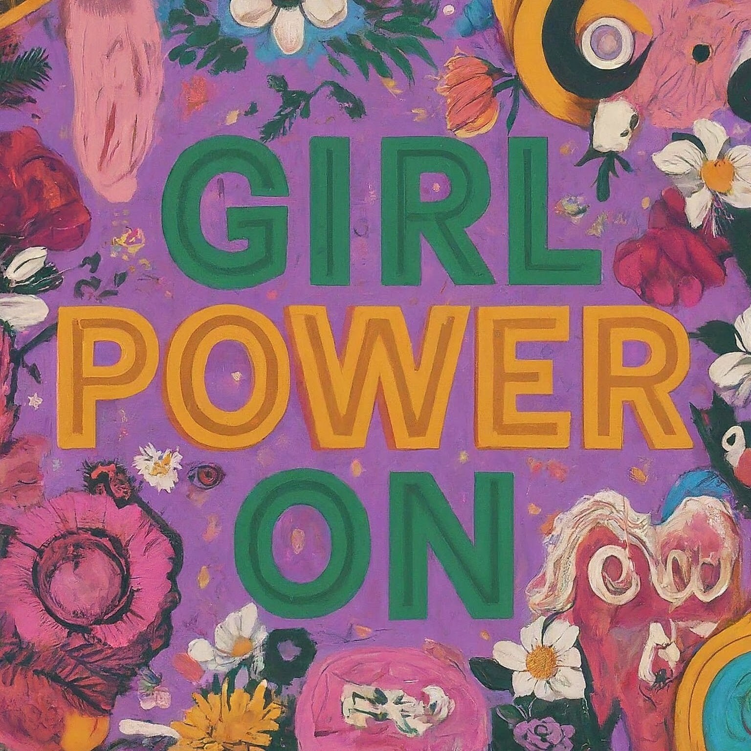 Girl Power on Digital Posters - Etsy