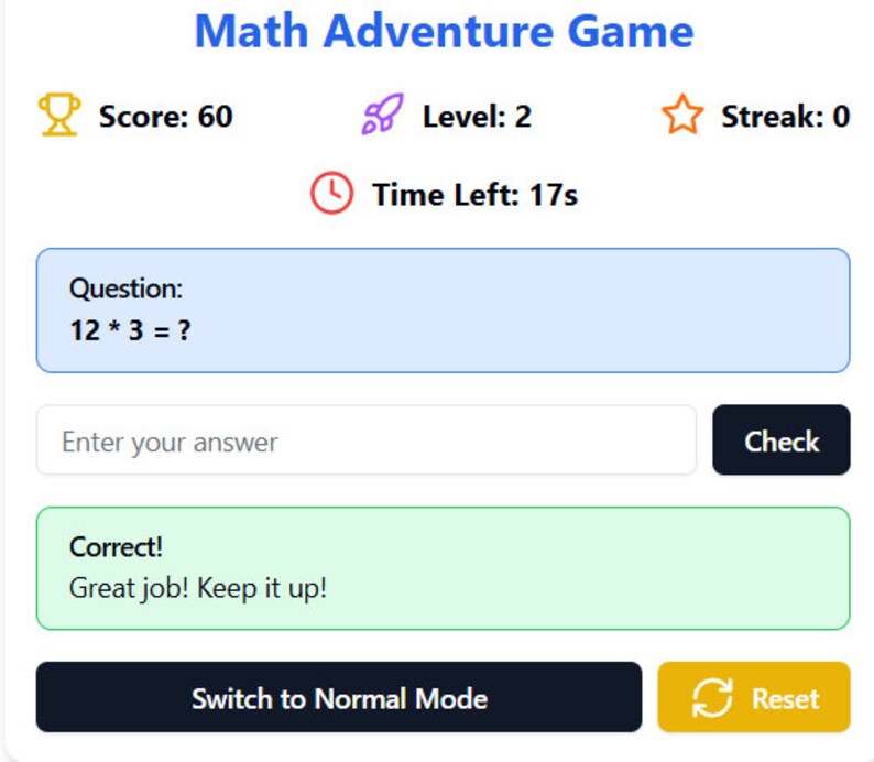 The Math Adventure Game - Etsy