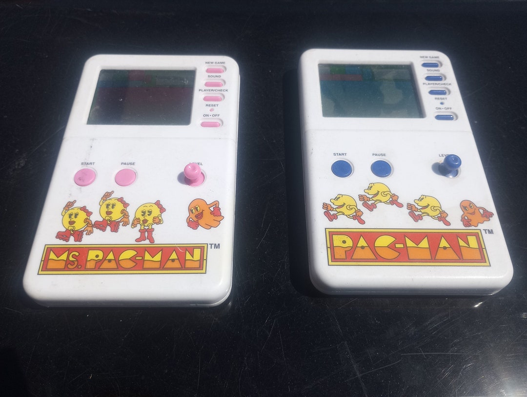 Pac Man and Mrs Pac Man Handhelds 1982 - Etsy