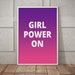 Girl Power on Digital Posters - Etsy
