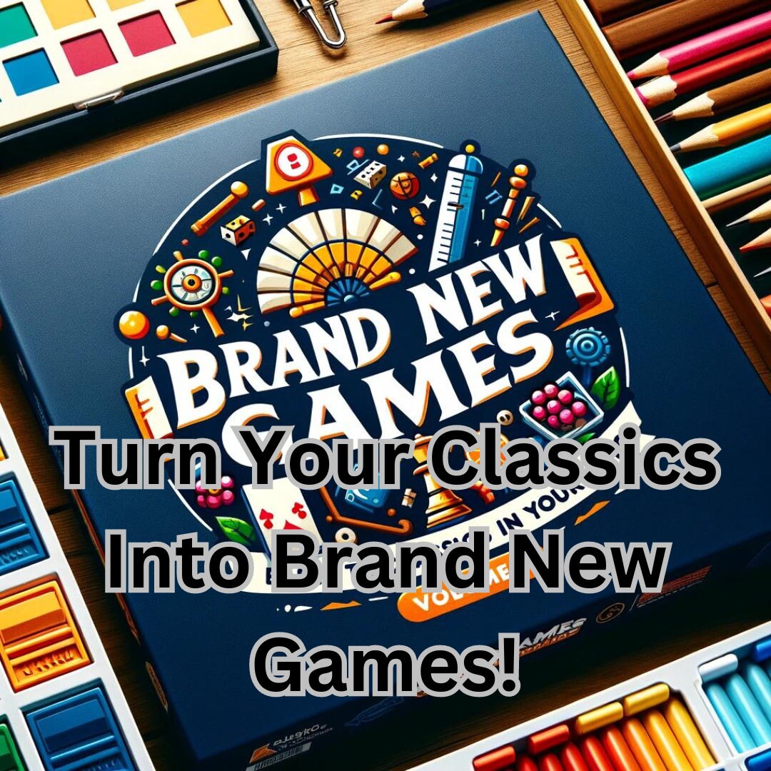 Brand New Games Based on Classics in Your Attic: Volume 1 - Etsy