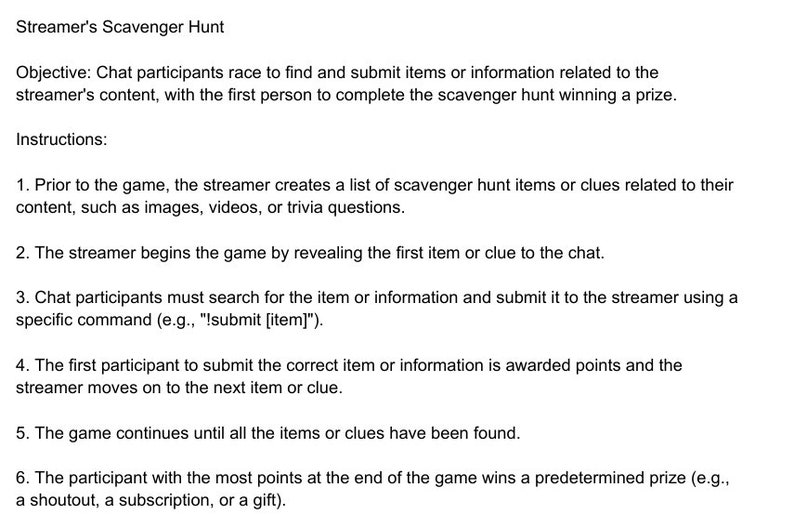 Chat Party: Interactive Games for Streamers - Etsy