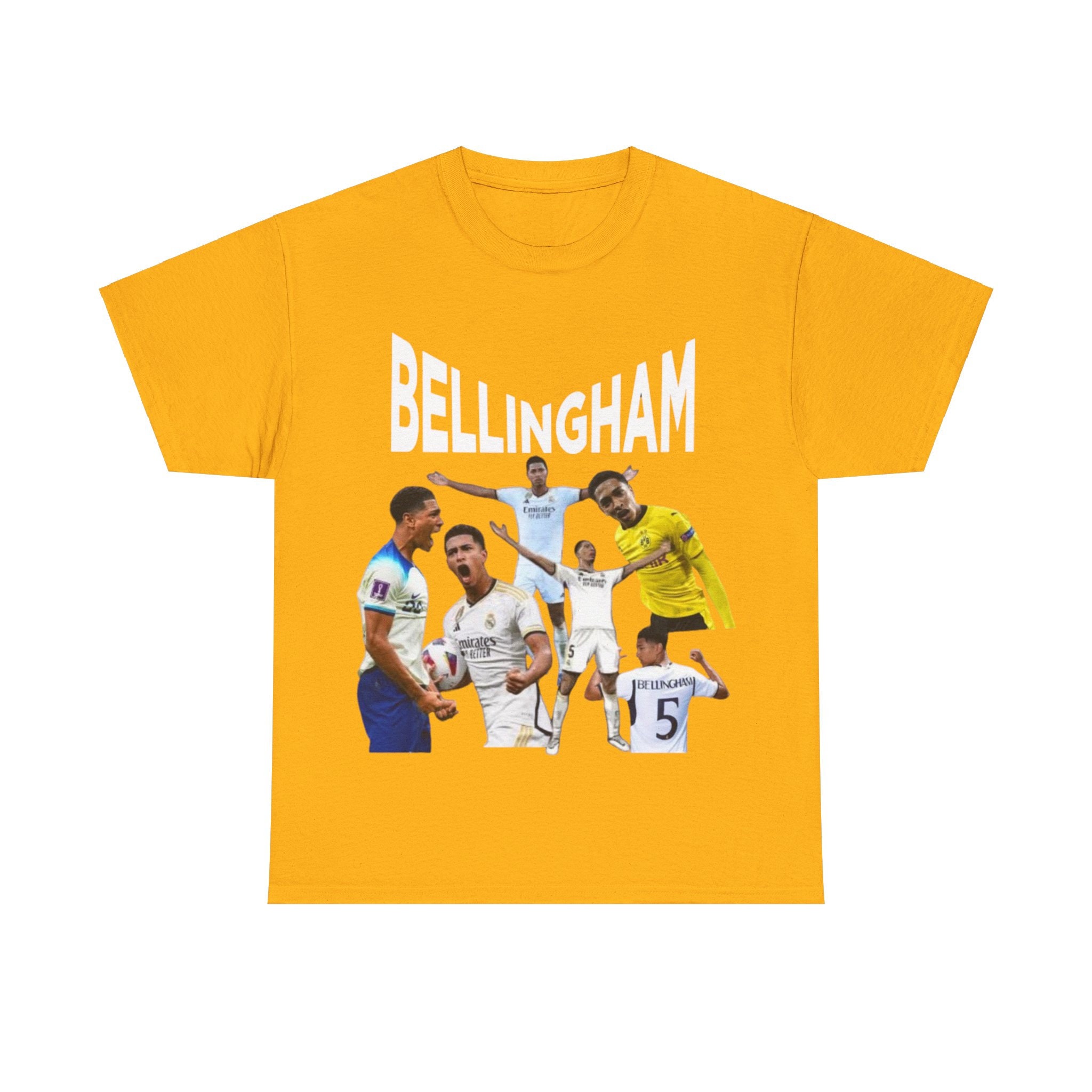 Jude Bellingham Graphic T-shirt, White Bellingham Shirt, Bellingham ...