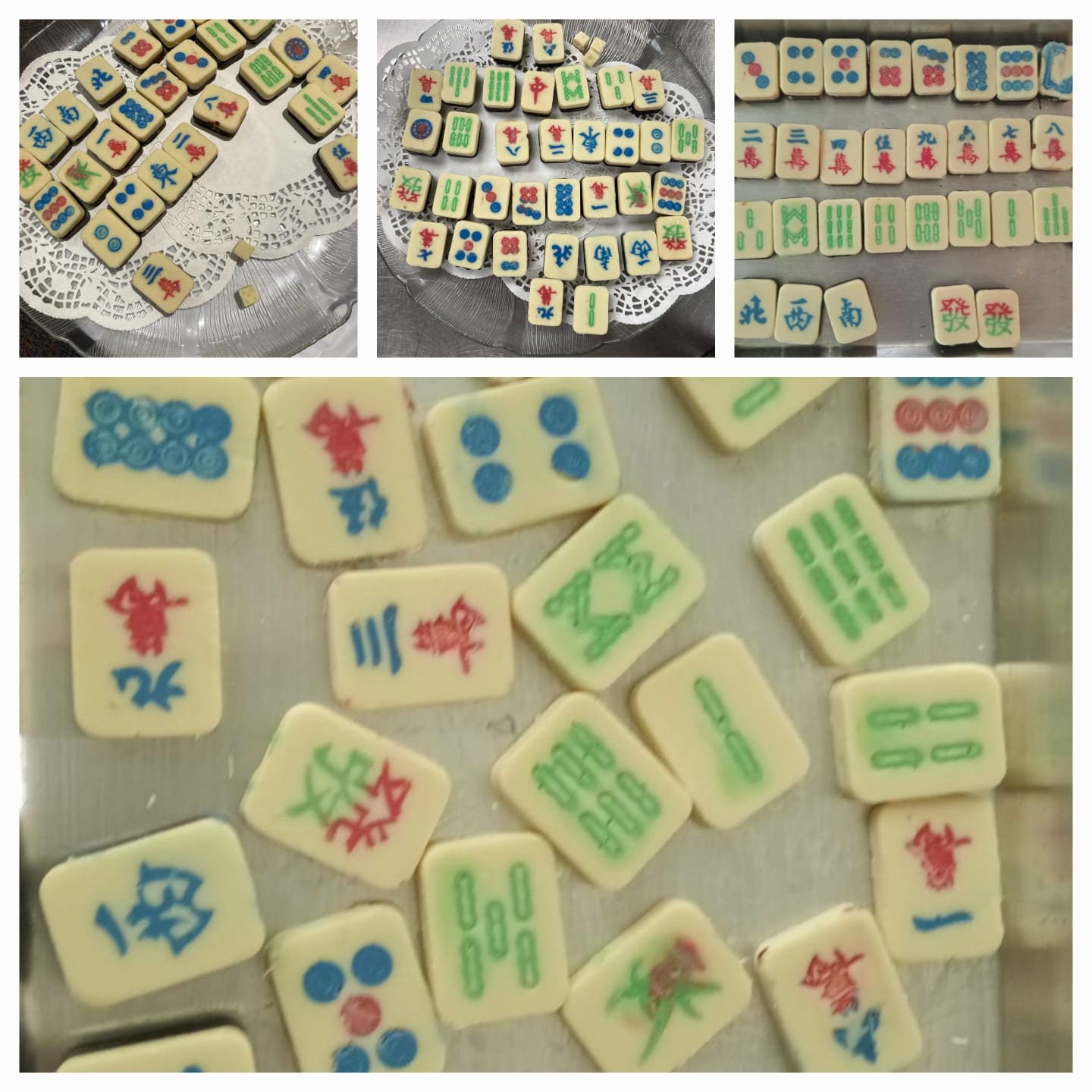 Mahjong Chocolate Tiles - Etsy