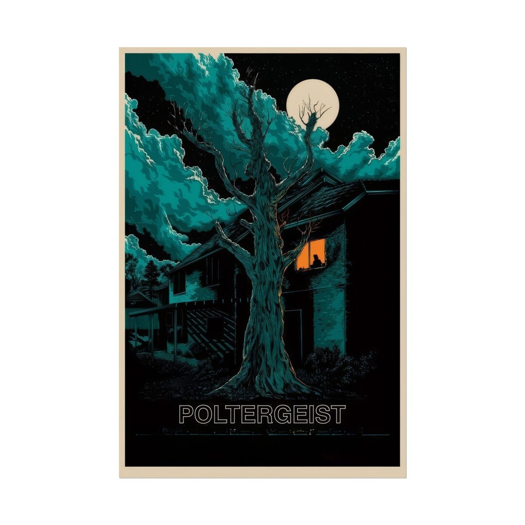 Poltergeist Carol Ann Steven Spielberg Movie Poster Custom Poster Wall ...