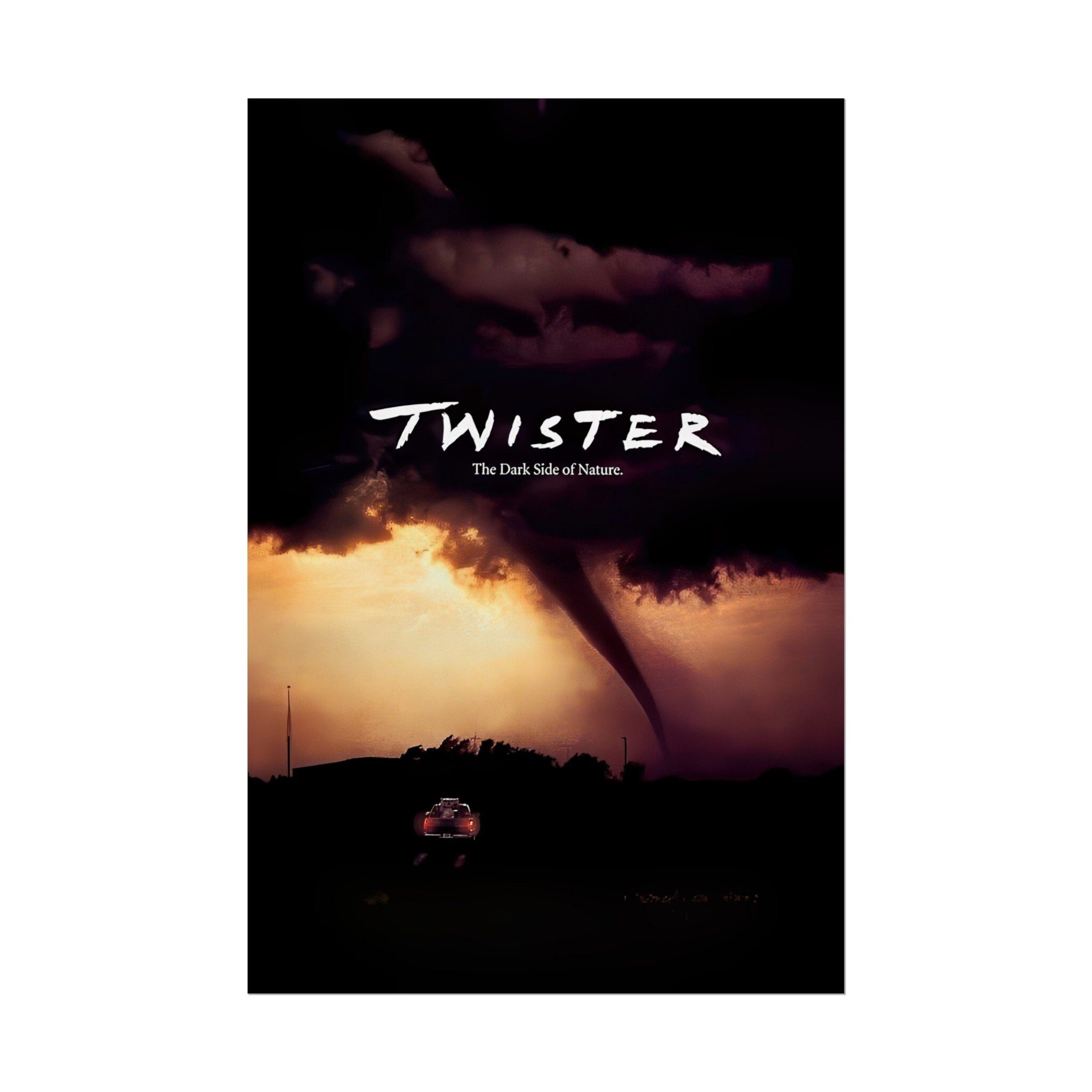 Twister Bill Paxton Movie Poster Custom Poster Wall Art Print Home ...