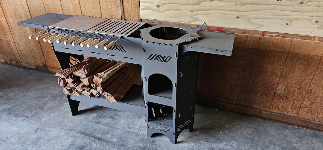Heavy Duty BBQ Grill+mangal+kazan - Etsy