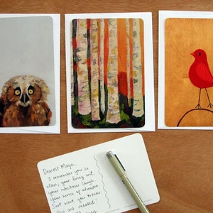 Forest Postcard Pack - Etsy