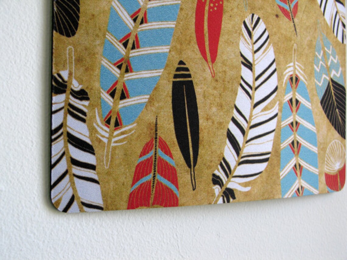 Mousepad / Mouse Pad / Mat Feathers - Etsy