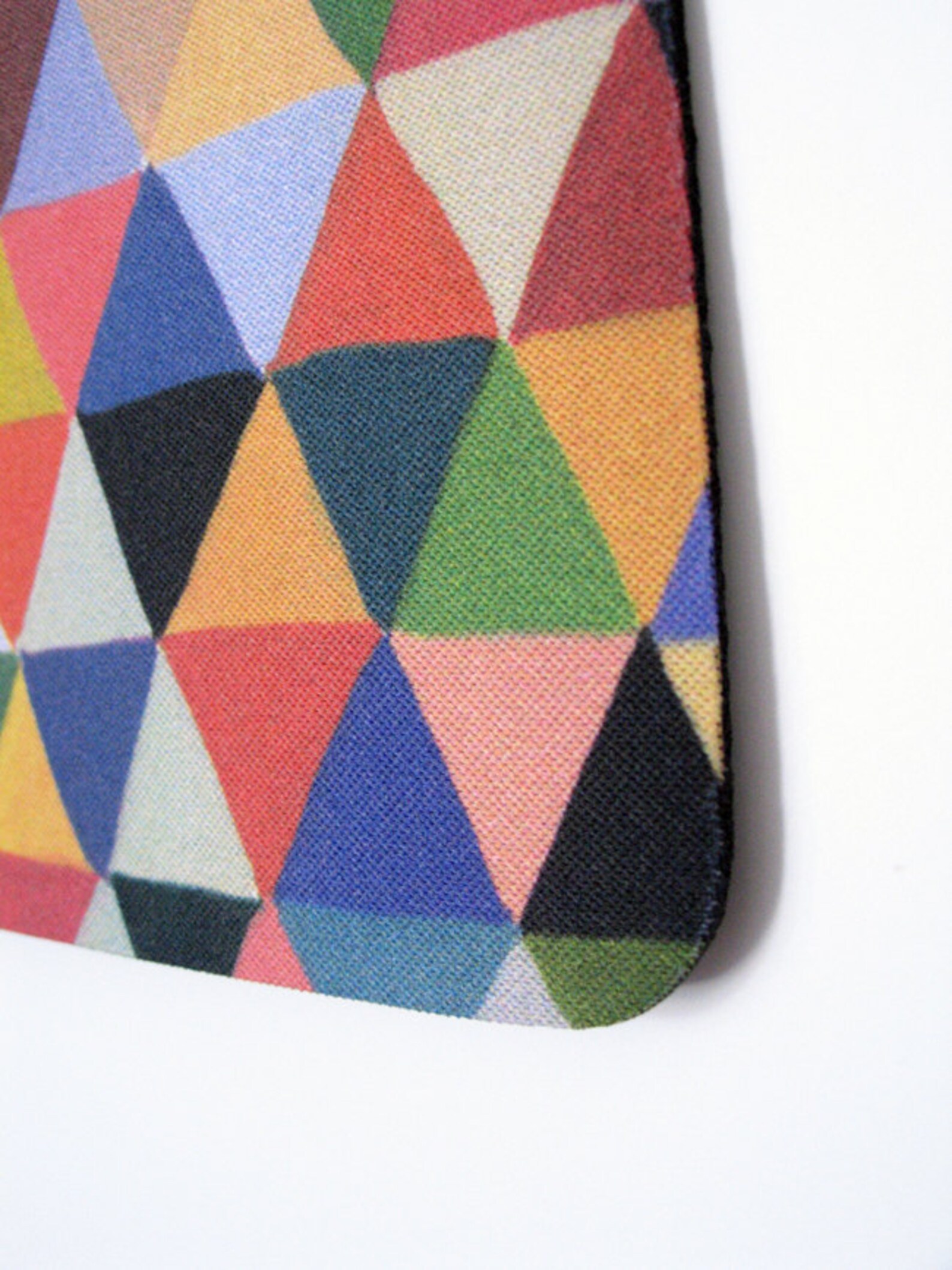 Mousepad / Mouse Pad / Mat Black Geometry Triangles - Etsy