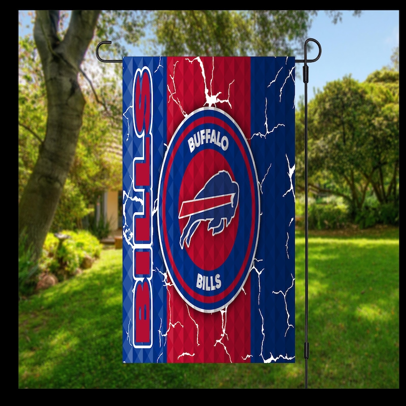 Buffalo Bills Garden Flag - Etsy