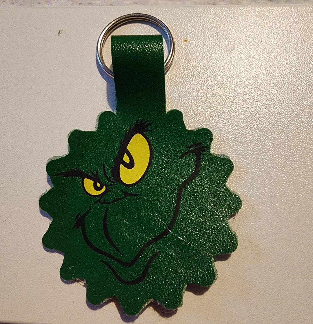 Grinch Key Chain - Etsy