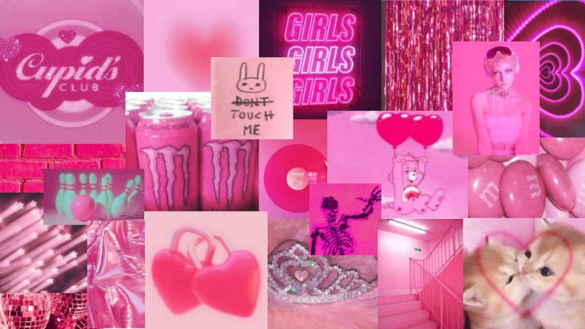 Laptop Collage Wallpaper - Etsy UK