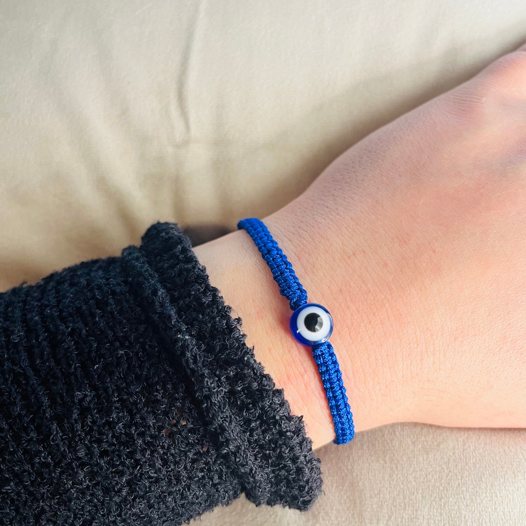 Protective Bracelet Nazar Talisman Bracelet Blue for Women and Men ...