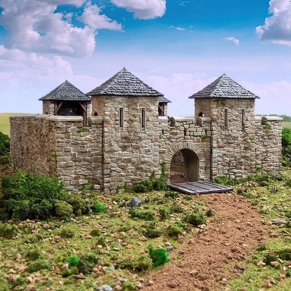 Miniature Castle - Etsy